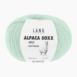 Sockenwolle Alpaca Soxx 4-fach von Lang Yarns, Salbei, aus Alpaka