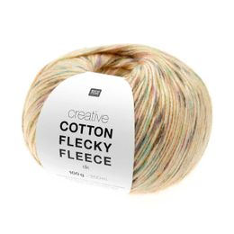 Creative Cotton Flecky Fleece dk von Rico Design, Orange, aus Baumwolle