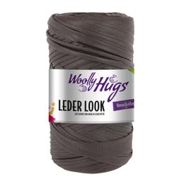 Leder Look von Woolly Hugs, Brown, aus Polyester
