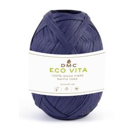 Eco Vita Raffia von DMC, Dunkelblau, aus Holzfaser