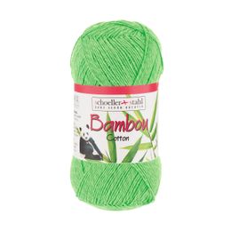 Bambou Cotton von Schoeller+Stahl, Giftgr&uuml;n, aus Viskose