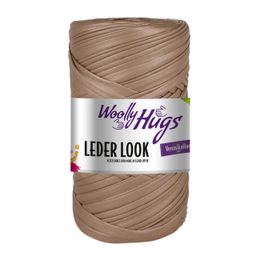 Leder Look von Woolly Hugs, Coffee, aus Polyester