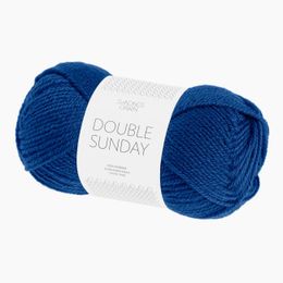 Double Sunday von Sandnes Garn, Blau, aus Wolle