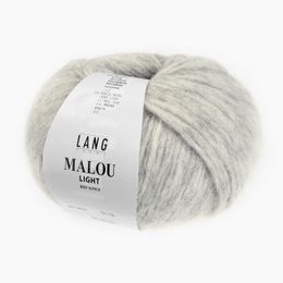 Malou Light von Lang Yarns, Hellgrau, aus Alpaka