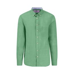 Fynch-Hatton Button Up Shirt male Green size XXL