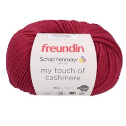 my touch of cashmere von freundin x Schachenmayr, Red Dahlia, aus Schurwolle