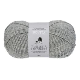 7 Veljest&auml; (7 Brothers) von Novita, Stone, aus Wolle