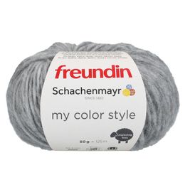 my color style von freundin x Schachenmayr, Grey melange, aus Polyamid
