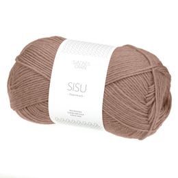 Sisu von Sandnes Garn, Braun meliert, aus Wolle