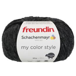 my color style von freundin x Schachenmayr, Anthrazit melange, aus Polyamid