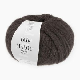 Malou Light von Lang Yarns, Braun, aus Alpaka
