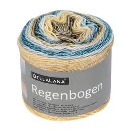Regenbogen von BellaLana , Beige/Hellblau, aus Polyester