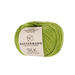 Silk Cotton von Austermann , Laub, aus Baumwolle