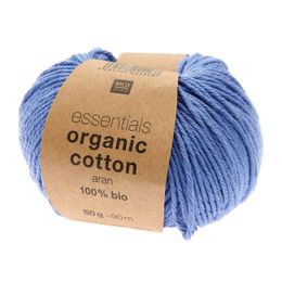 Essentials Organic Cotton aran von Rico Design, Veilchen, aus Baumwolle