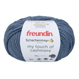 my touch of cashmere von freundin x Schachenmayr, Denim, aus Schurwolle