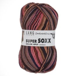 Sockenwolle Super Soxx Continents Soxx 4-fach von Lang Yarns, Australia, aus Schurwolle