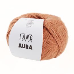 Aura von Lang Yarns, Nougat, aus Baumwolle