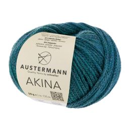 Akina von Austermann , Petrol, aus Schurwolle