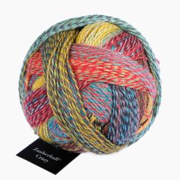 Sockenwolle Zauberball Crazy von Schoppel Wolle, Tapetenwechsel, aus Schurwolle