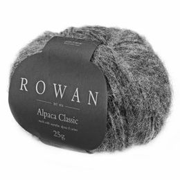 Alpaca Classic von ROWAN, Charcoal Melange, aus Alpaka