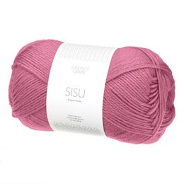 Sisu von Sandnes Garn, Rosa, aus Wolle
