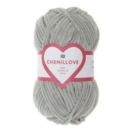 Creative Chenillove von Rico Design, Grau, aus Polyester