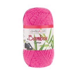 Bambou Cotton von Schoeller+Stahl, Pink, aus Viskose