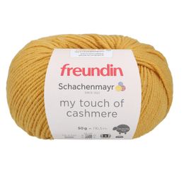 my touch of cashmere von freundin x Schachenmayr, Light Gold, aus Schurwolle