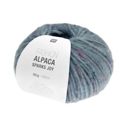 Fashion Alpaca Sparks Joy von Rico Design, Blau, aus Polyamid