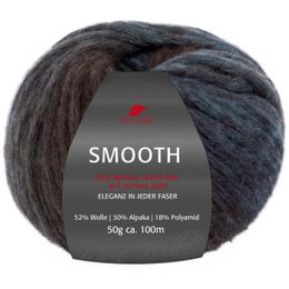 Smooth von Pro Lana, Blau/Braun color, aus Wolle