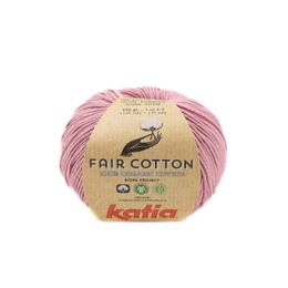 Fair Cotton von Katia, Hellmalve, aus Baumwolle