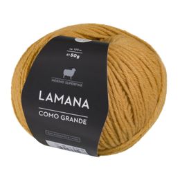 Como Grande von lamana, Curry, aus Schurwolle