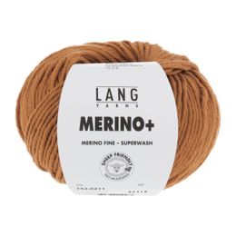 Merino+ von Lang Yarns, Cognac, aus Schurwolle
