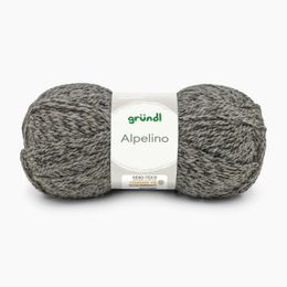 gr&uuml;ndl Alpelino von Gr&uuml;ndl, Schiefergrau meliert, aus Polyacryl
