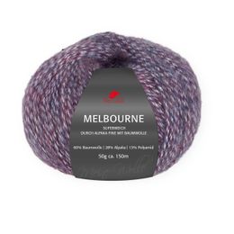 Melbourne von Pro Lana, Blau/Lila, aus Baumwolle