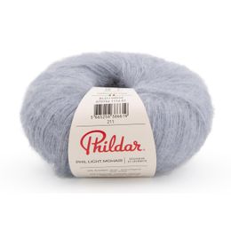 Phil Light Mohair von phildar, Bleu Grise, aus Polyacryl