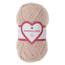 Creative Chenillove von Rico Design, Altrosa, aus Polyester