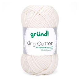 gr&uuml;ndl King Cotton von Gr&uuml;ndl, Creme, aus Polyacryl