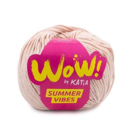 Summer Vibes von Wow by Katia, Ros&eacute;, aus Baumwolle
