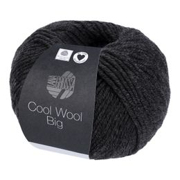 Cool Wool Big von Lana Grossa, Anthrazit, aus Schurwolle