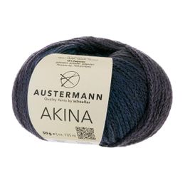 Akina von Austermann , Nachtblau, aus Schurwolle