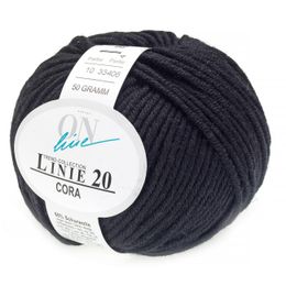 Linie 20 Cora Uni von ONline, Schwarz, aus Schurwolle