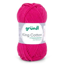 gr&uuml;ndl King Cotton von Gr&uuml;ndl, Pink, aus Polyacryl