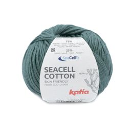 SeaCell Cotton von Katia, Blaugr&uuml;n, aus Baumwolle