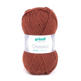 gr&uuml;ndl Classico von Gr&uuml;ndl, 14 Mittelbraun, Mittelbraun, aus Schurwolle