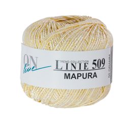 Linie 509 Mapura von ONline, Wei&szlig;, aus Baumwolle