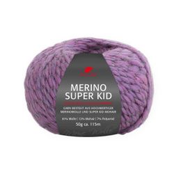 Merino Super Kid von Pro Lana, Lila meliert, aus Wolle