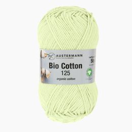 Bio Cotton 125 von Austermann , Pistazie, aus Baumwolle