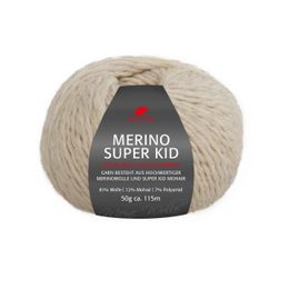 Merino Super Kid von Pro Lana, Beige meliert, aus Wolle