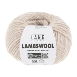 Lambswool von Lang Yarns, Beige M&eacute;lange, aus Schurwolle